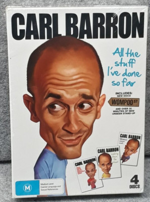 NEW: CARL BARRON All Of The Stuff I've Done Before Comedy DVD Set ...