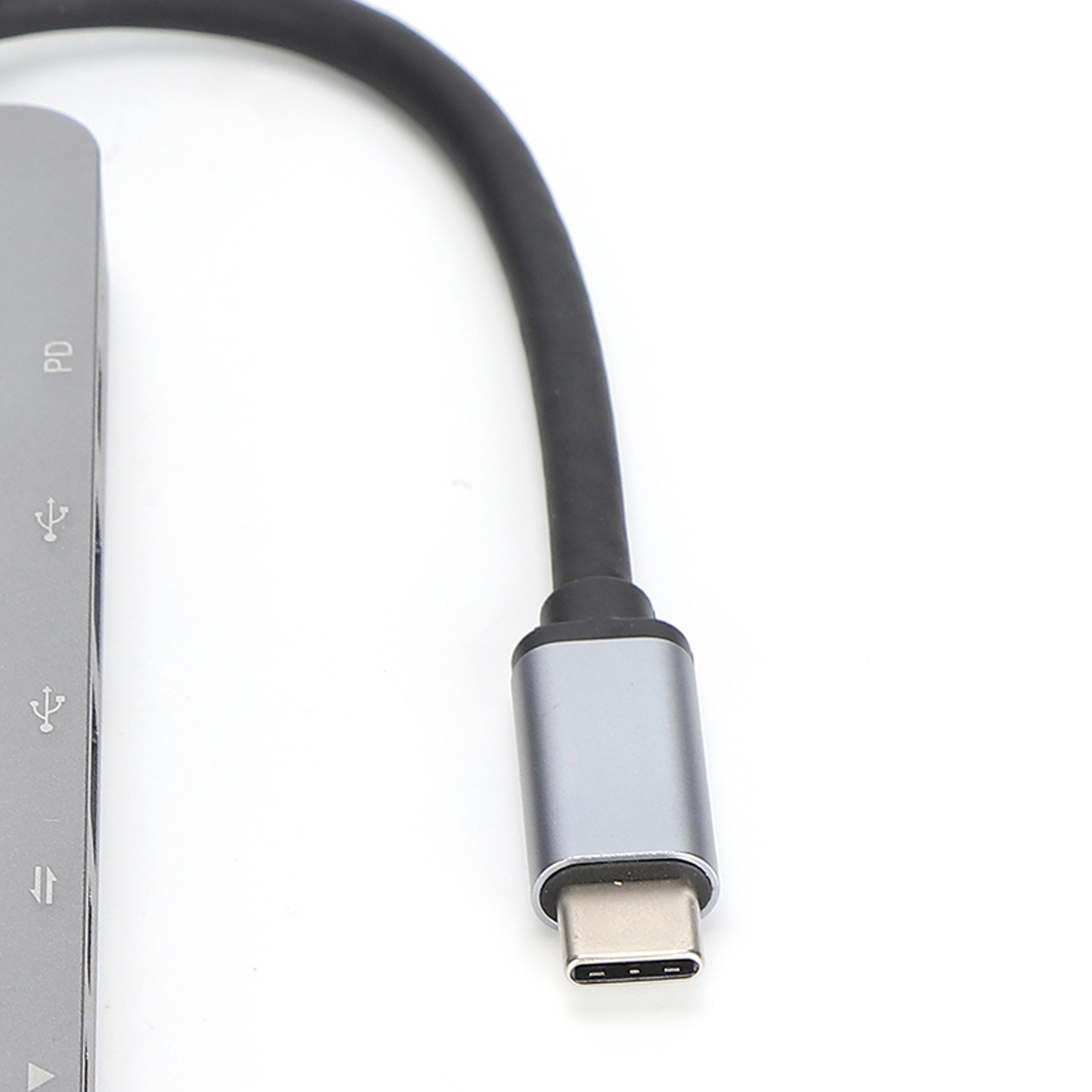 Type C Hub Type C To HD Multimedia Interface USBx2 Type C Female Port 1 ...