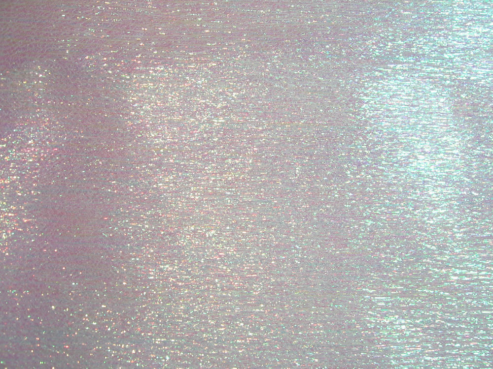 Iridescent White Fabric