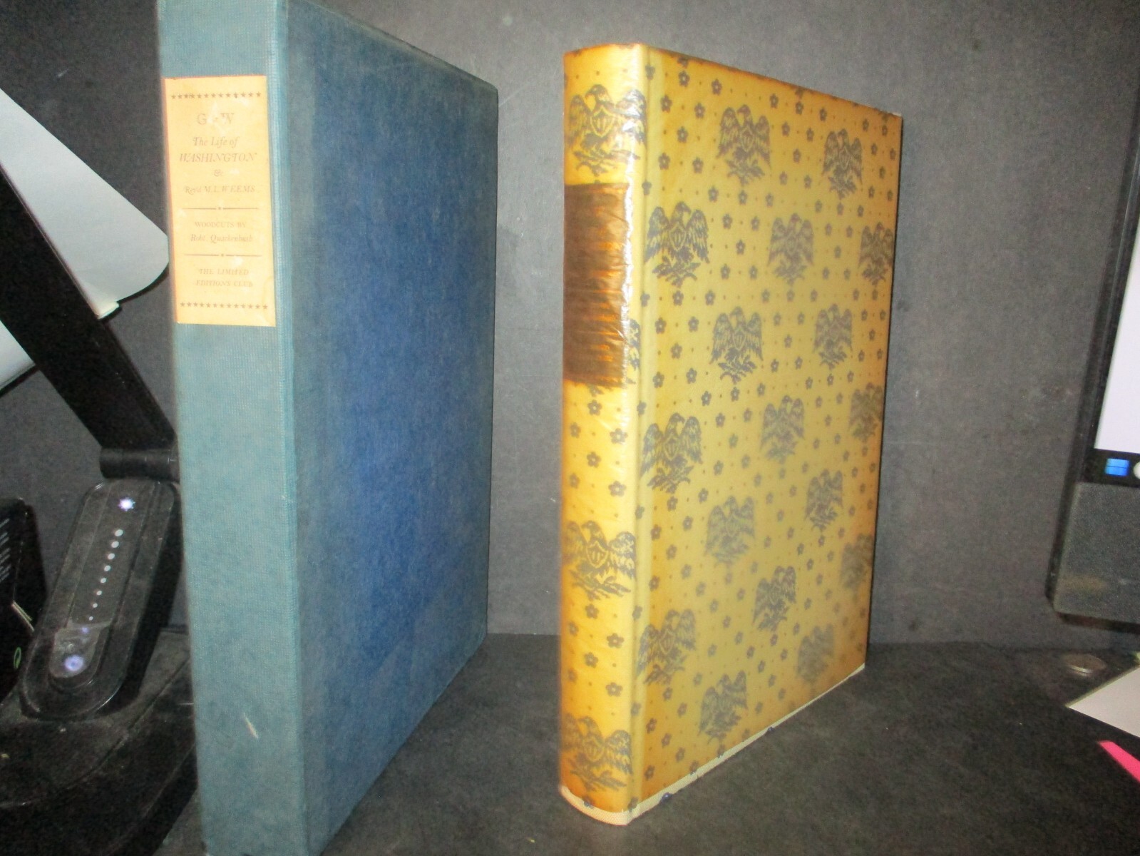 1974 LIMITED EDITIONS CLUB THE LIFE OF GEORGE WASHINGTON, MASON WEEMS ...