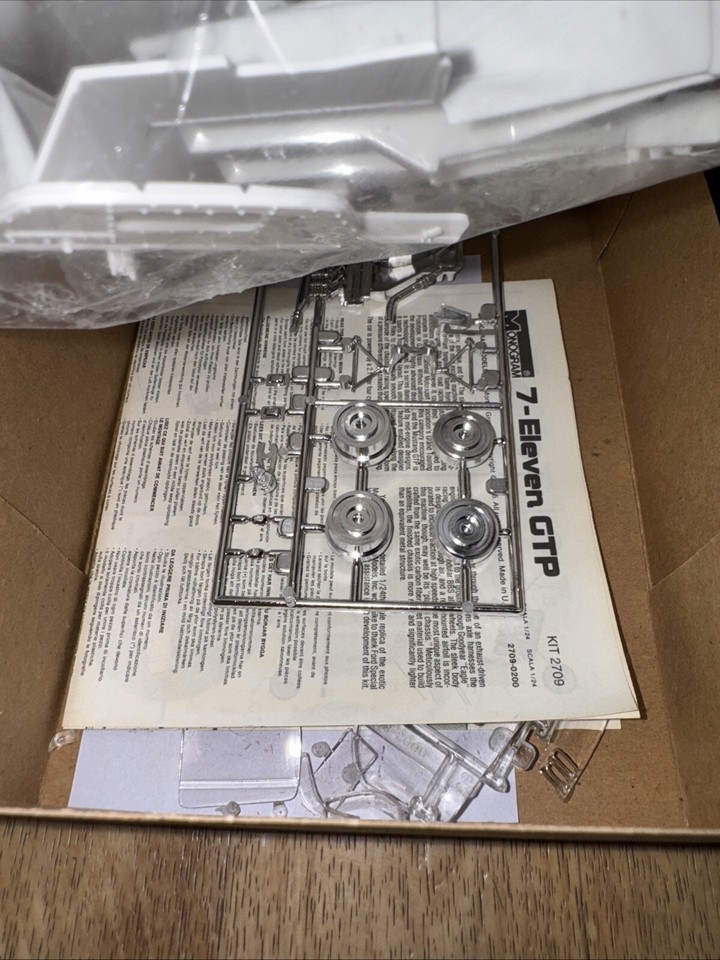 7-Eleven IMSA Race Car GTP Model Kit 1/24 Monogram 1985 Model New | eBay