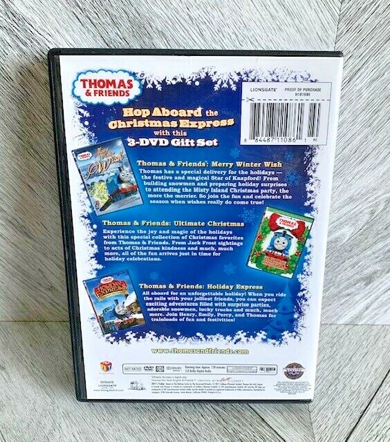 Thomas Friends: Holiday Favorites (DVD, 2011, 3-Disc Set) 884487110861 ...