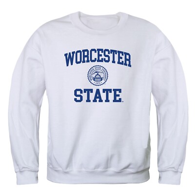 Worcester State University Lancers Seal Crewneck Sweatshirt Sweater | eBay