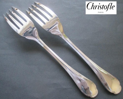 Discontinued French Luxury Silverware Christofle Silver 2 Forks ...