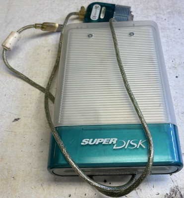 Imation SuperDisk 120MB External USB Floppy Drive for Macintosh (Model ...