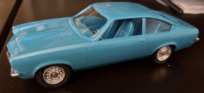 Vintage 1972 Chevrolet Vega 1/25th scale dealer promo model car in blue ...