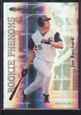 JOE BORCHARD 2002 DONRUSS #8 RC ROOKIE PHENOMS WHITE SOX SP #0459/1000 ...