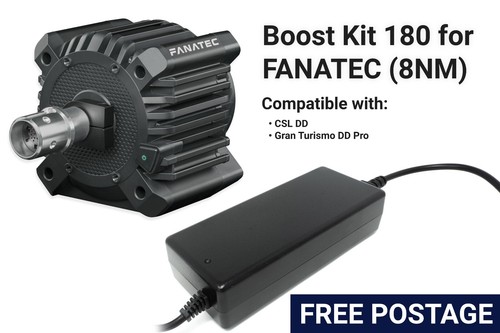 Buy FANATEC CSL DD and DD Pro Boost Kit 180 UK Power Supply 8NM Online ...