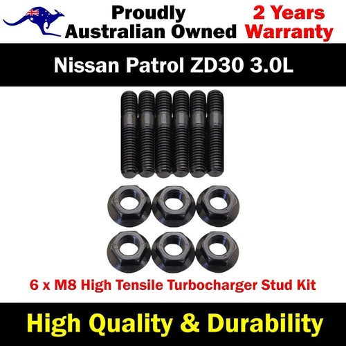 High Tensile Turbo Charger Stud Kit For Nissan Patrol ZD30 3.0L | eBay