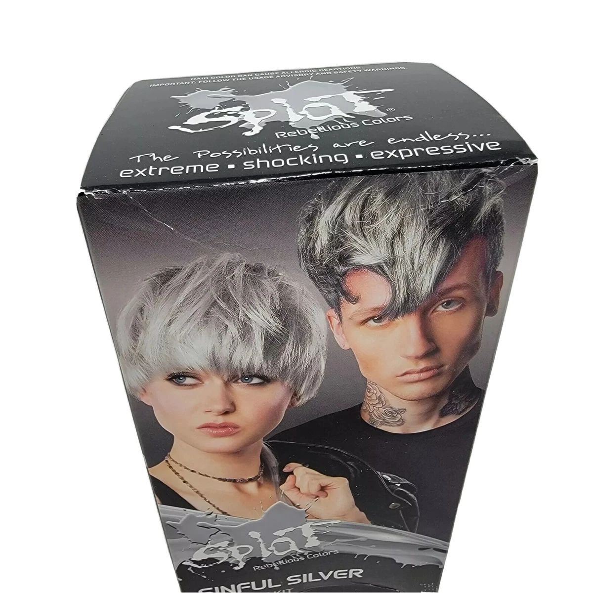 Silver Hair Dye Kit