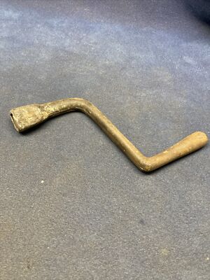 Antique Vintage Original Cast Iron Hand Crank Engine Start ~ Tractor ...