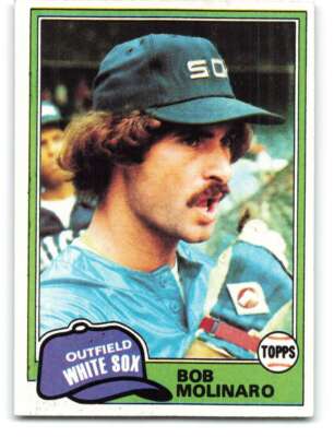 1981 Topps #466 Bob Molinaro NM Near Mint White Sox | eBay