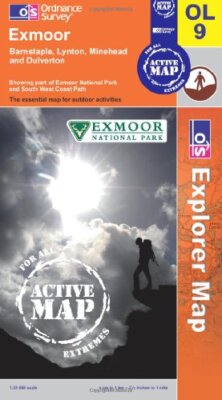 Exmoor (OS Explorer Map Active): Sheet O... by Ordnance Survey Sheet ...