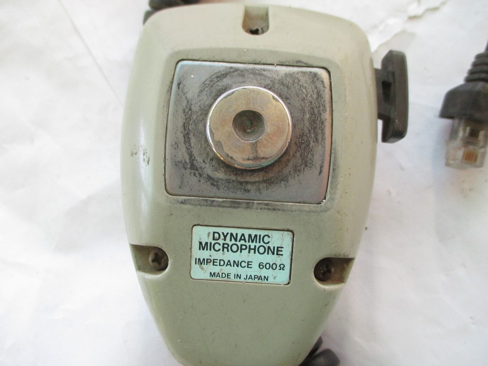 Kenwood Dynamic Speaker Microphone Mic, 600 ohm | eBay