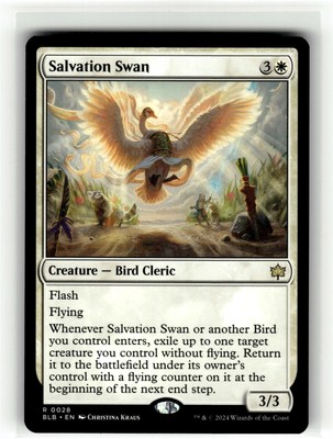SALVATION SWAN Bloomburrow #28 BLB(NM+)(MTG) | eBay