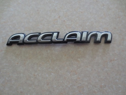 Original Holden VR & VS SERIES 1 COMMODORE Acclaim car badge | eBay