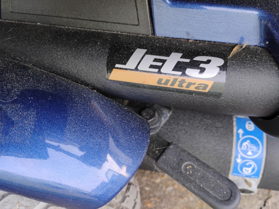 Pride Jet 3 Ultra Mobility Power Wheel Chair and charging cable | eBay