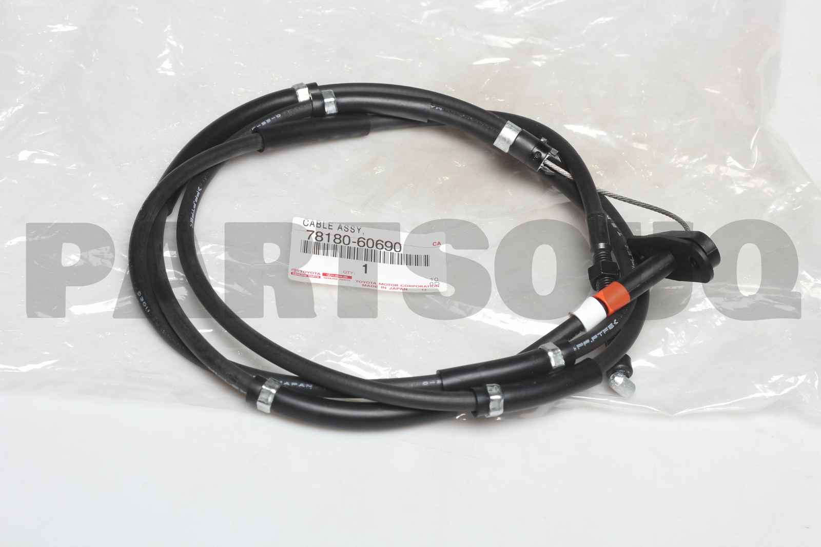 7818060690 Genuine Toyota CABLE ASSY, ACCELERATOR CONTROL 78180-60690 ...