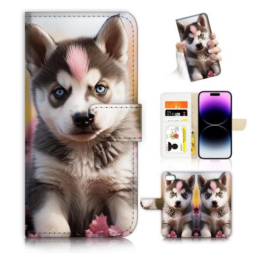 ( For iPhone 6 / iPhone 6s ) Flip Case Cover PH26938 Husky Puppy Dog | eBay