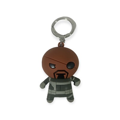Marvel Avengers Nick Fury Monogram 3D Figural Keychain~Good Used ...