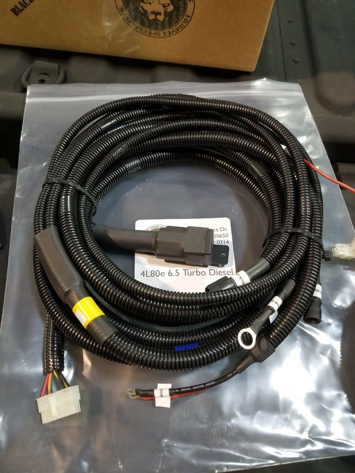 HMMWV 6.5 TD 4 speed 4L80e stand alone wire harness, Transmission ...