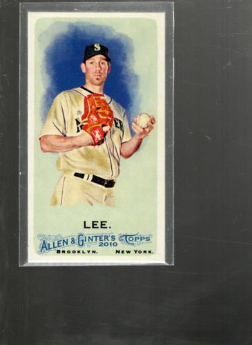A0139- 2010 Topps Allen and Ginter Mini Bazooka #81 Cliff Lee /25 - NM ...