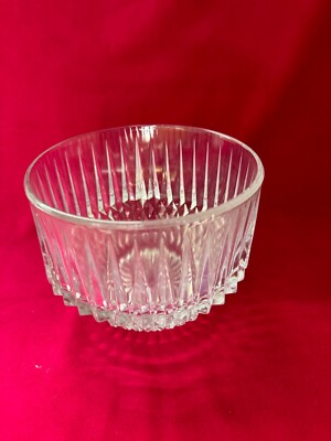 Fostoria Stratton Crystal Ice Bucket Bowl Excellent Condition | eBay