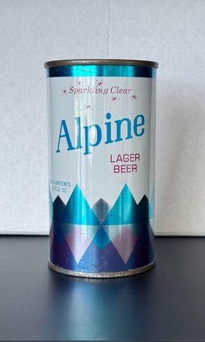 Alpine Lager Beer FLAT TOP 30-5 in US Beer Cans Book | eBay