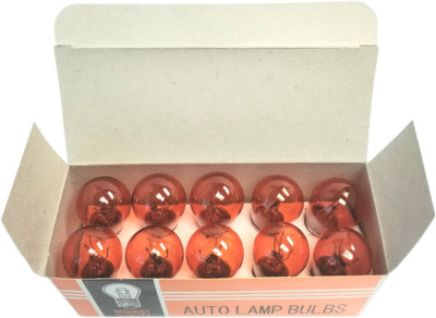 K&S Repl. Halogen Bulb For DOT Turn Signals/Mini Wings D/F 23/8W Amber ...