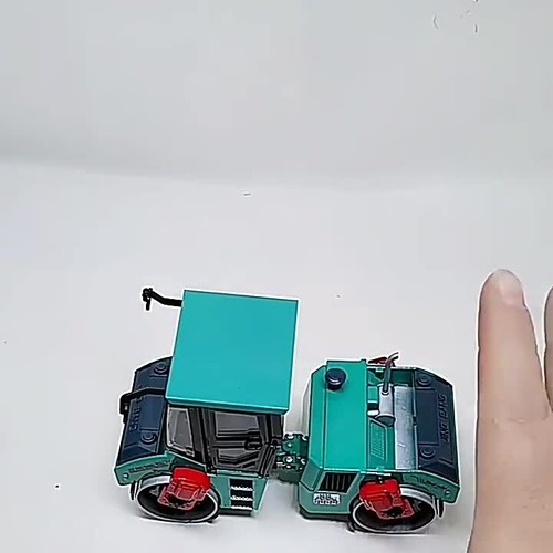 1:50 Road Roller Toy Construction Vehicle Diecast Engineering Toys for ...