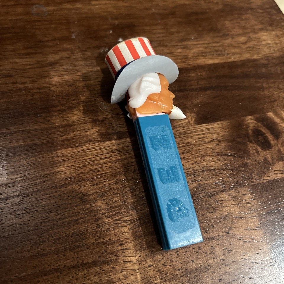 Uncle Sam Pez Dispenser Vintage No Feet Made In Austria | eBay