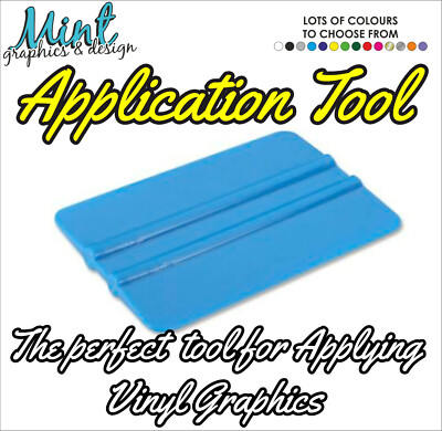 Application Tool Squeegee for Vinyl Graphics Application FREE delivery! | eBay UK