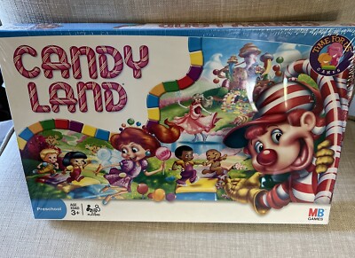 VINTAGE FACTORY SEALED Candy Land Board GAME Candyland Man 2005 Milton ...