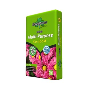 Evergreen Irish Multi purpose Compost 50L 100% Irish Peat Litres ...