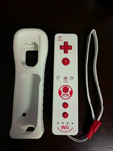 Nintendo Wii U Remote Controller Plus Super Mario Kinopio Color USED F ...