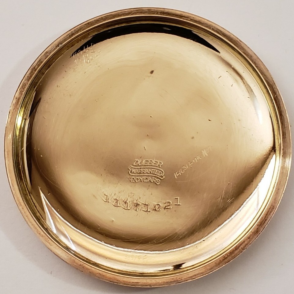 Elgin Rare 12S. 15 Jewel Grade 314 Two-tone Movement 14K. G.F. Near ...