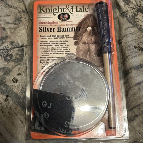 VINTAGE Knight & Hale Game Calls Silver Hammer Turkey Call | eBay