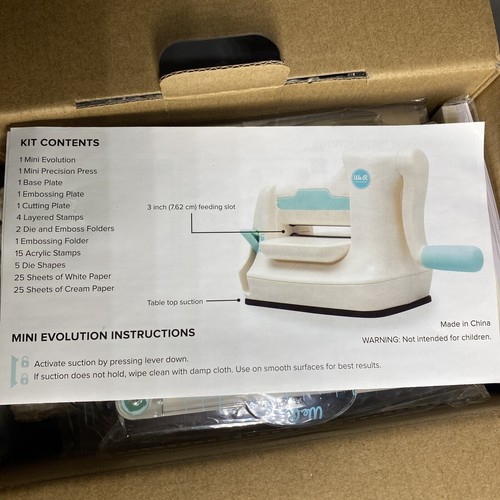 We R Memory Keepers Mini Evolution w/Dies & Cut Embossing Folders ...