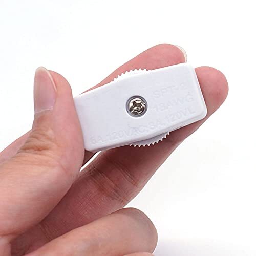 4pcs Inline Rotary Cord Switch 3a120v On/off Thumbwheel Actuator Switch ...