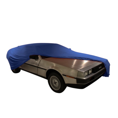 Indoor car cover fits DeLorean DMC-12 bespoke Le Mans Blue cover ...