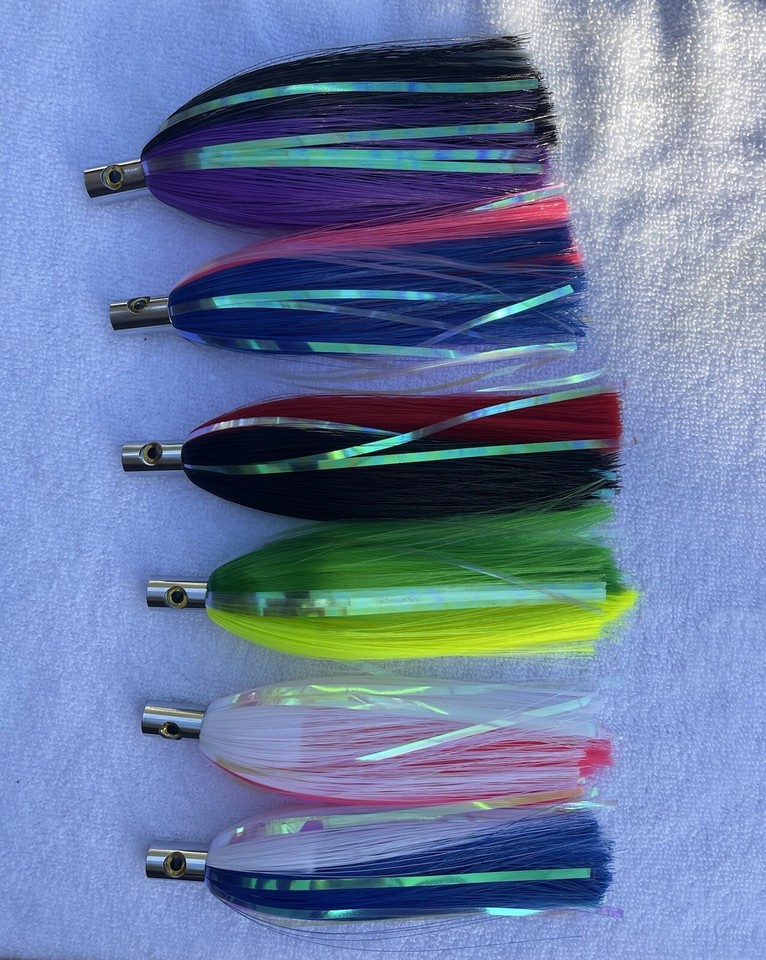 Islander Ilander Style Concave Trolling Fishing Lure 10 Skirts Mahi ...