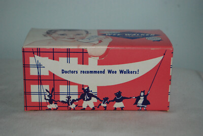 Vintage wee walker shoes size 1 original box circa 1959 BOX | eBay