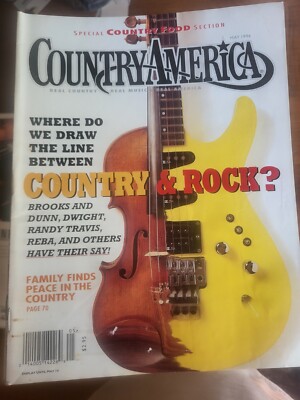 Country America Magazine COUNTRY & ROCK MAY 1996 BROOKS & DUNN ~ MINNIE ...