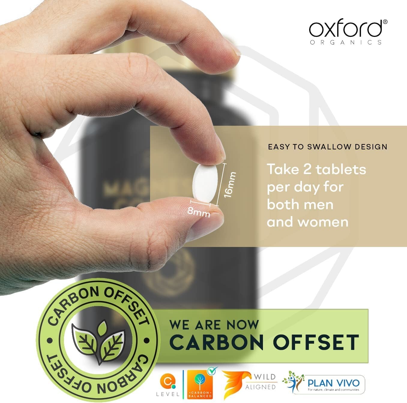 Magnesium Tablets x120 For Restless Leg Syndrome Relief, Leg Cramps ...