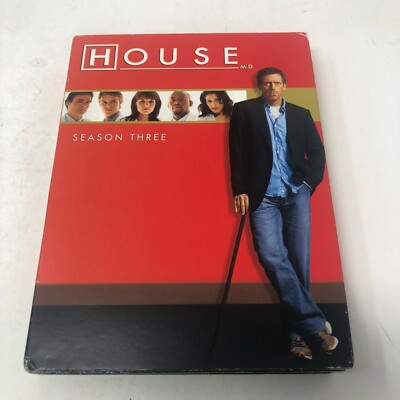 House - Season Three (DVD, 2007, 5-Disc Set) 25195008136| eBay