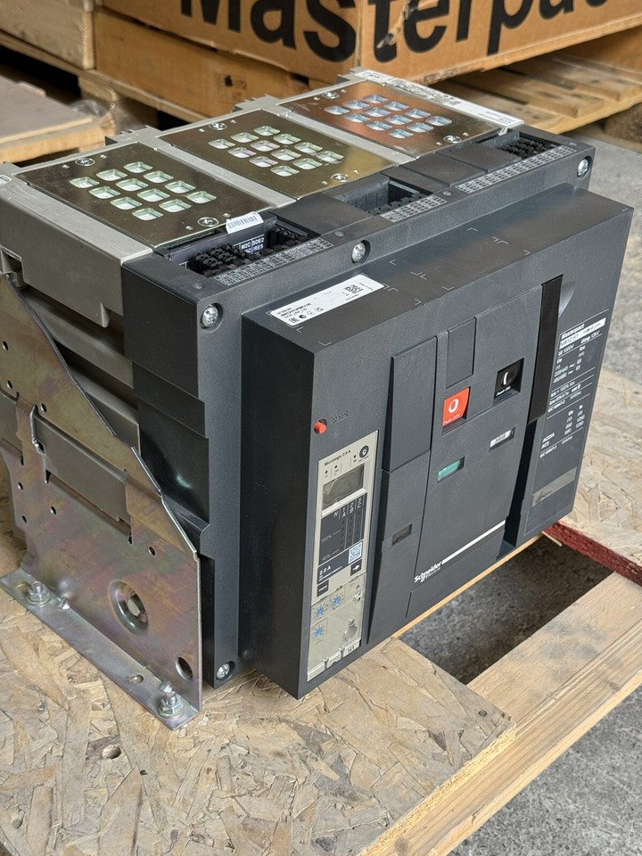 SCHNEIDER ELECTRIC NW12 H1 MASTERPACT CIRCUIT BREAKER 1200A 3P ...