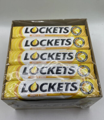 Lockets Honey & Lemon sweets 20x43g Full Box | eBay UK