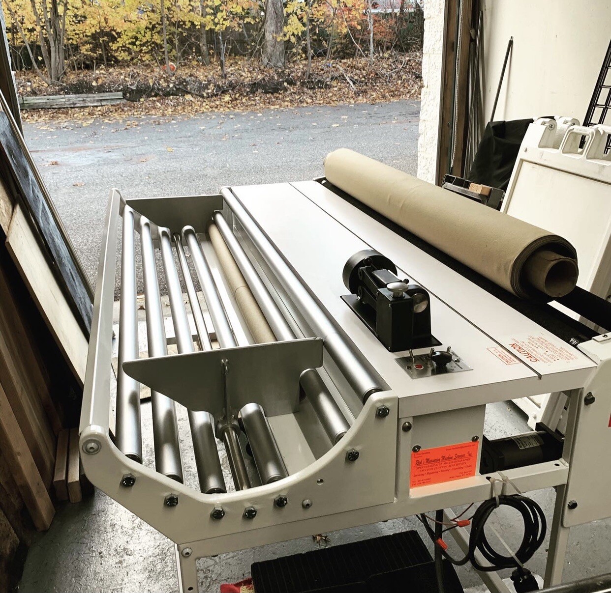 measuregraph fabric table rolling machine For Sale | eBay