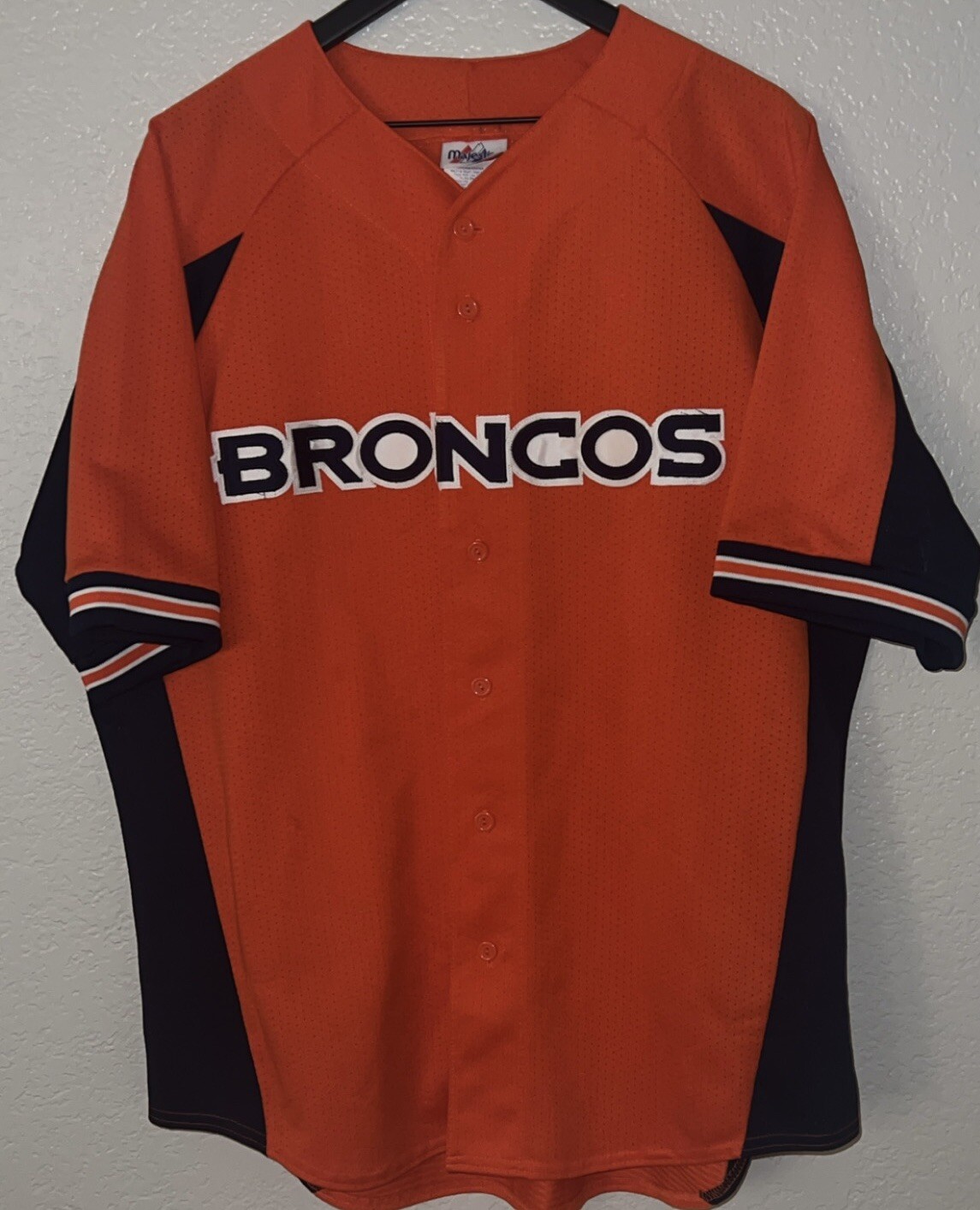 Vintage Denver Broncos Baseball Jersey | eBay
