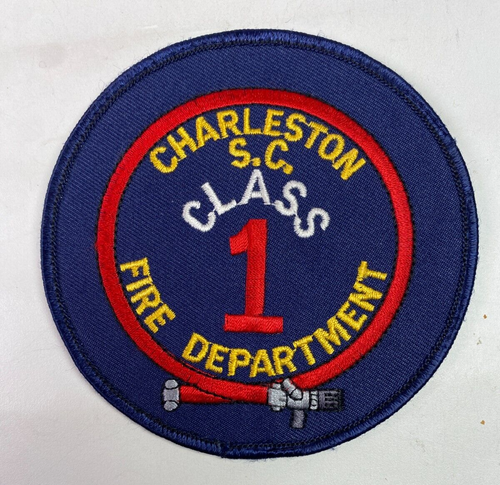 Charleston Fire Class 1 South Carolina SC Patch T10a | eBay